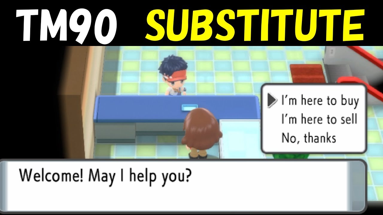 HOW TO GET TM90 Substitute in Pokemon Brilliant Diamond and Shining ...
