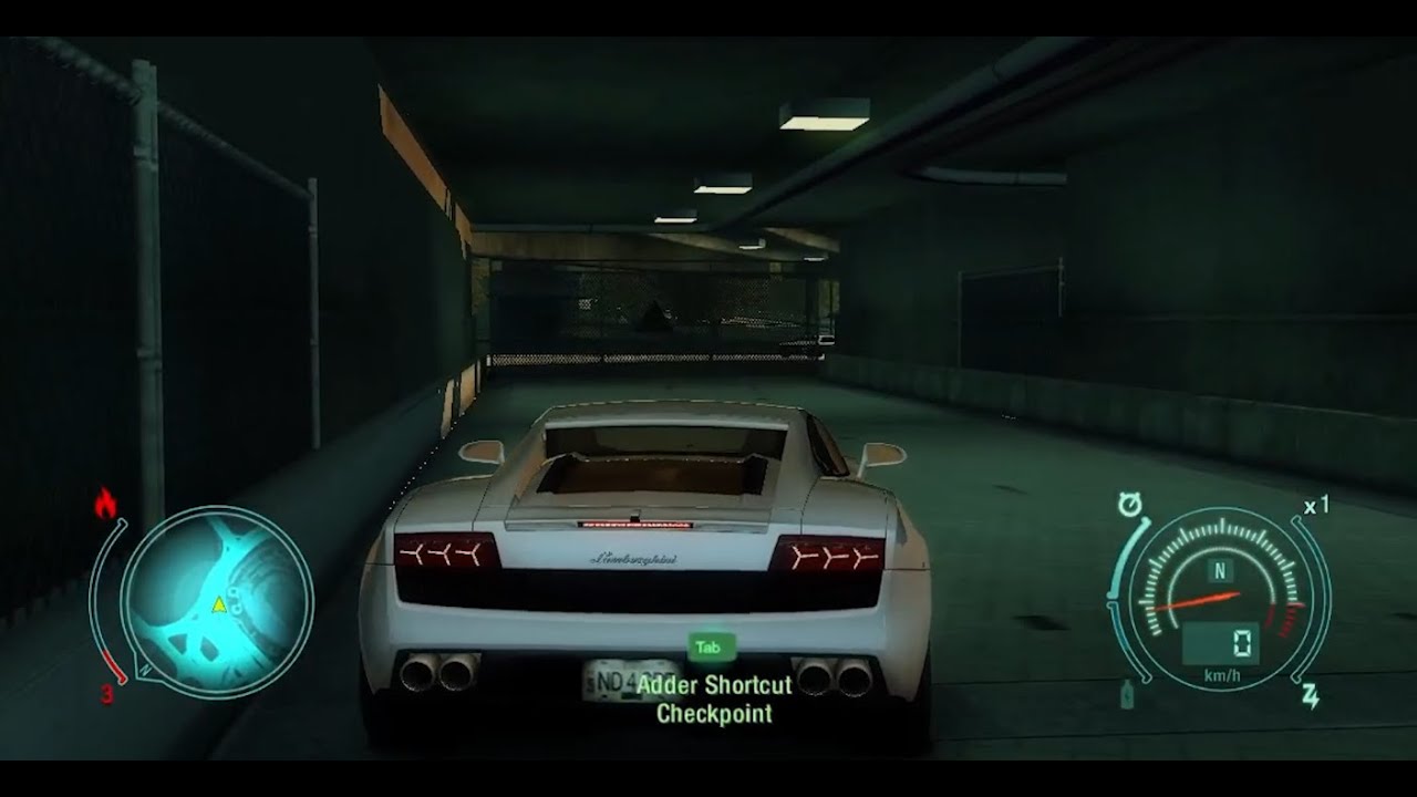 NFS, Adder Shortcut Checkpoint Race 78 - YouTube