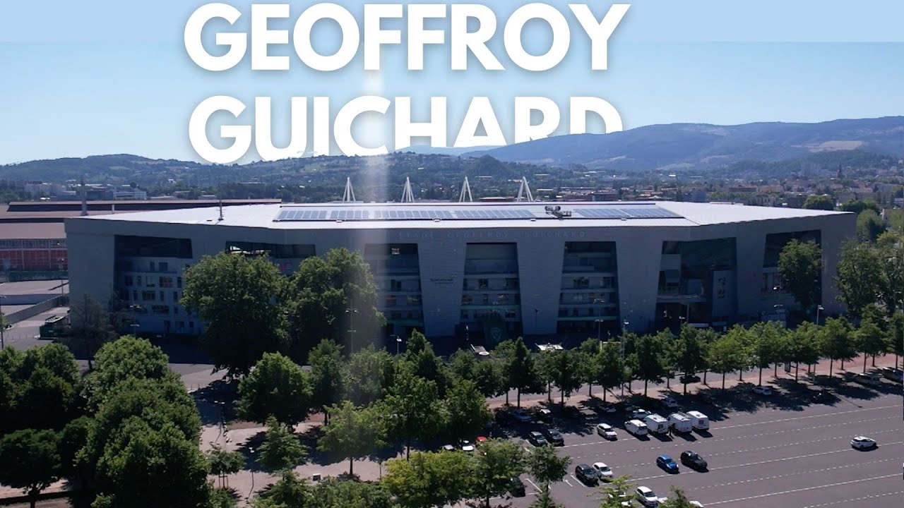 Vue aérienne du stade Geoffroy Guichard : un siècle d'histoire, de ...
