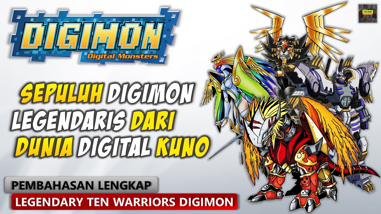 Kisah Ten Legendary Warior Digimon - 10 DIGIMON LEGENDA DUNIA DIGITAL ...