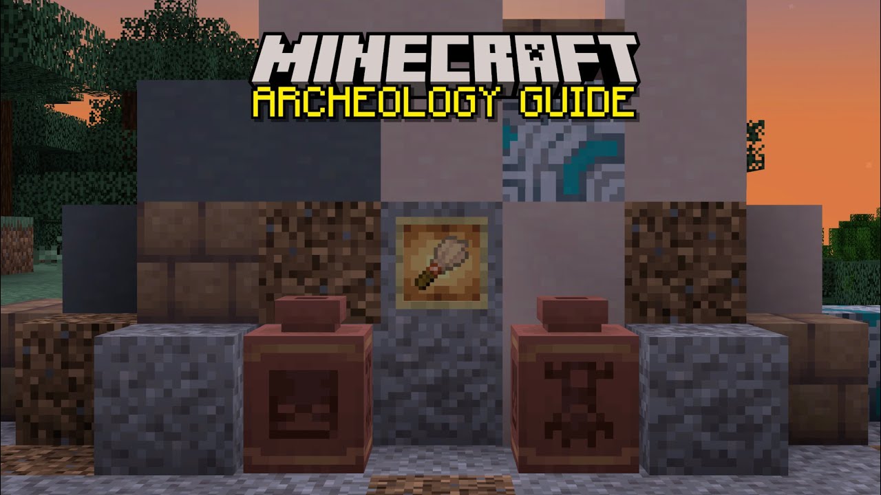 Archeology GUIDE: Trail Ruins, Pottery Sherds & MORE! - Minecraft 1.20 ...