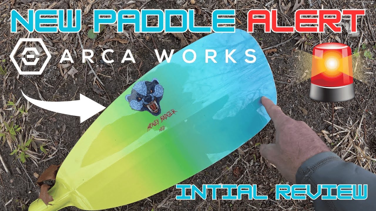 Arca Works Honey Badger Paddle Review || Poison Dart - YouTube