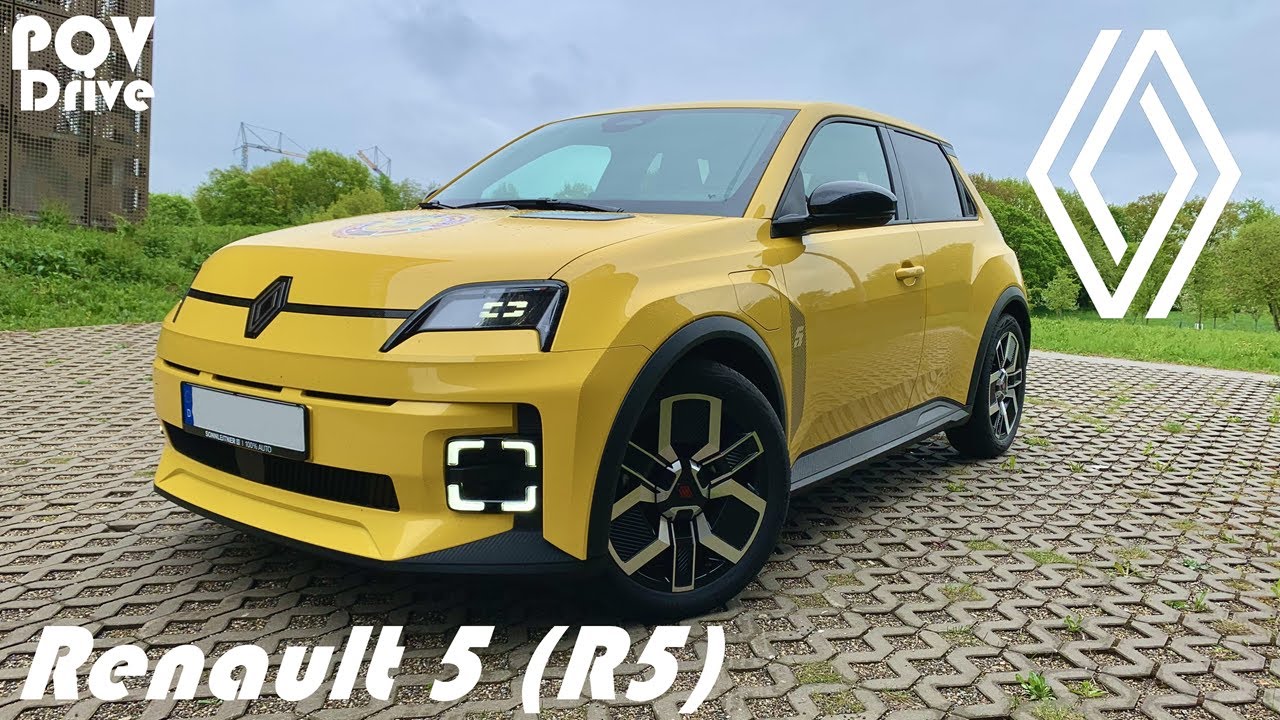 EV Renault 5 (R5) E-Tech 52 kWh | Pure Electric | POV Test Drive ...