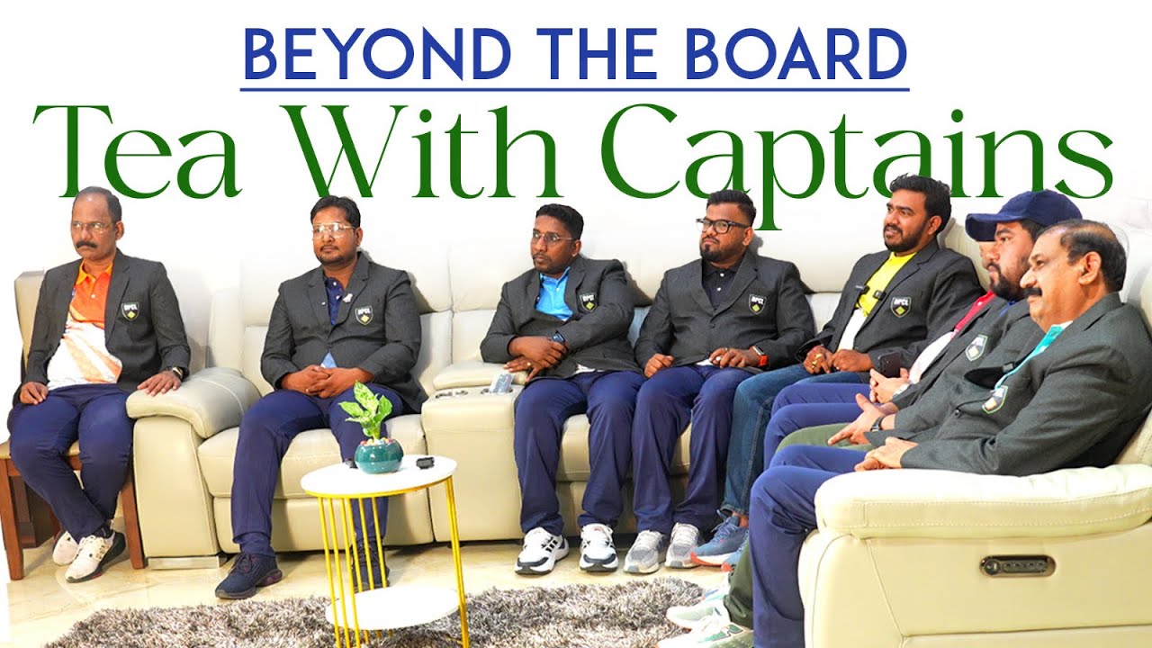 Beyond The Board: Tea With Captains - YouTube