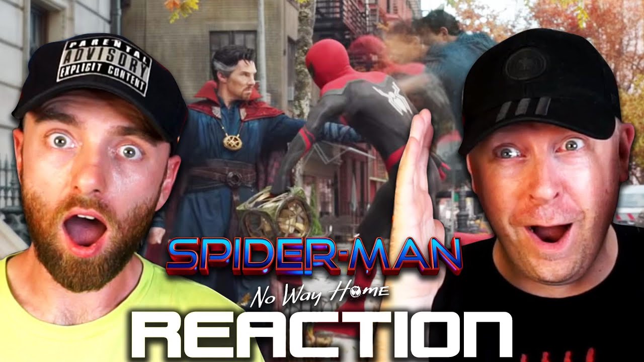 SPIDER-MAN: NO WAY HOME - Official Teaser Trailer Reaction - YouTube
