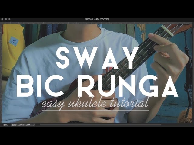 Sway Bic Runga Guitar Chords