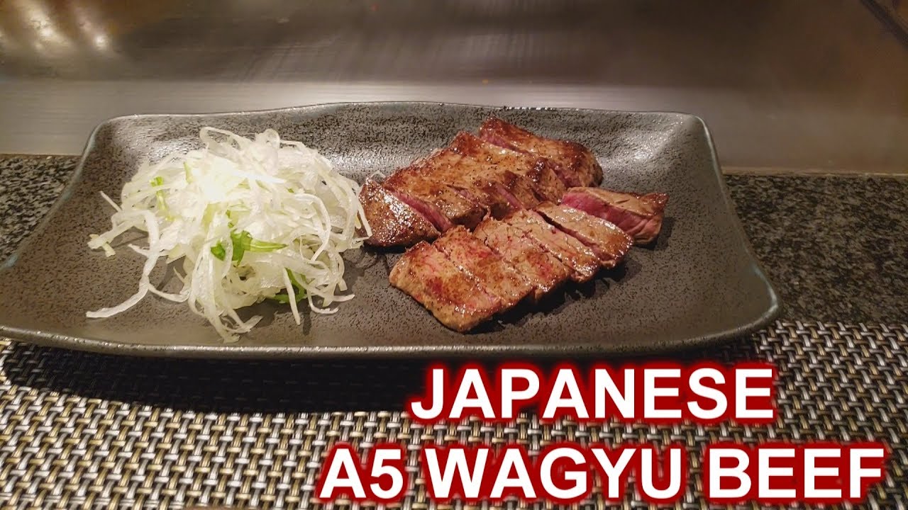 A5 GRADE WAGYU BEEF IS HEAVEN | Ginza Steak | Tokyo, Japan 【TheFoodDude ...