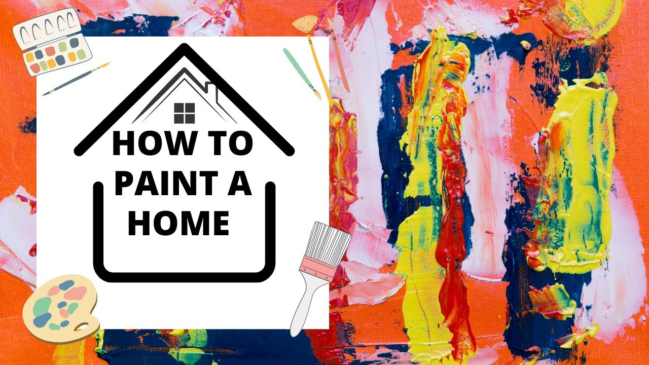 Acrylic house paiting, Acyrlic paiting tutorial, Lovely House - YouTube