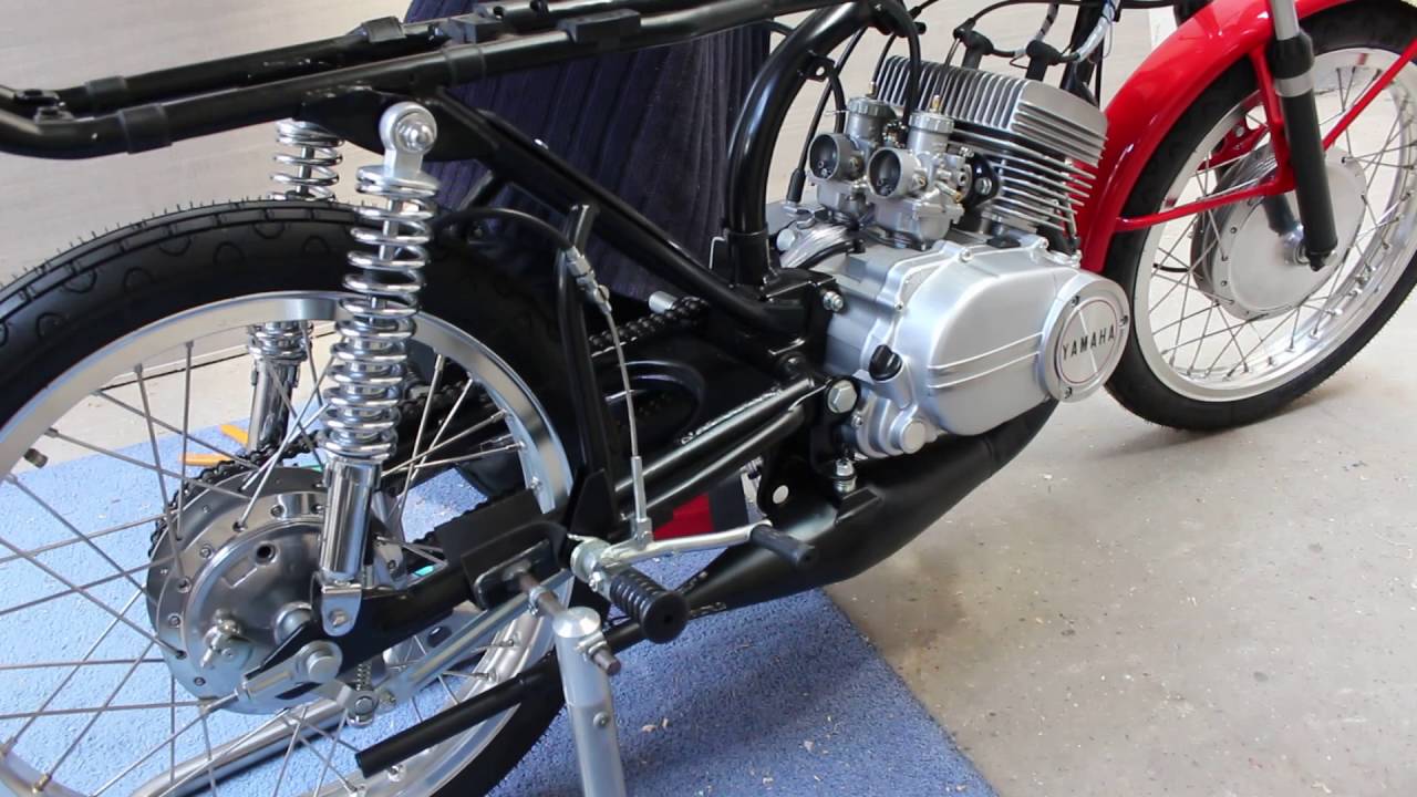 YAMAHA TA125 Replica first start-up 2016 - YouTube