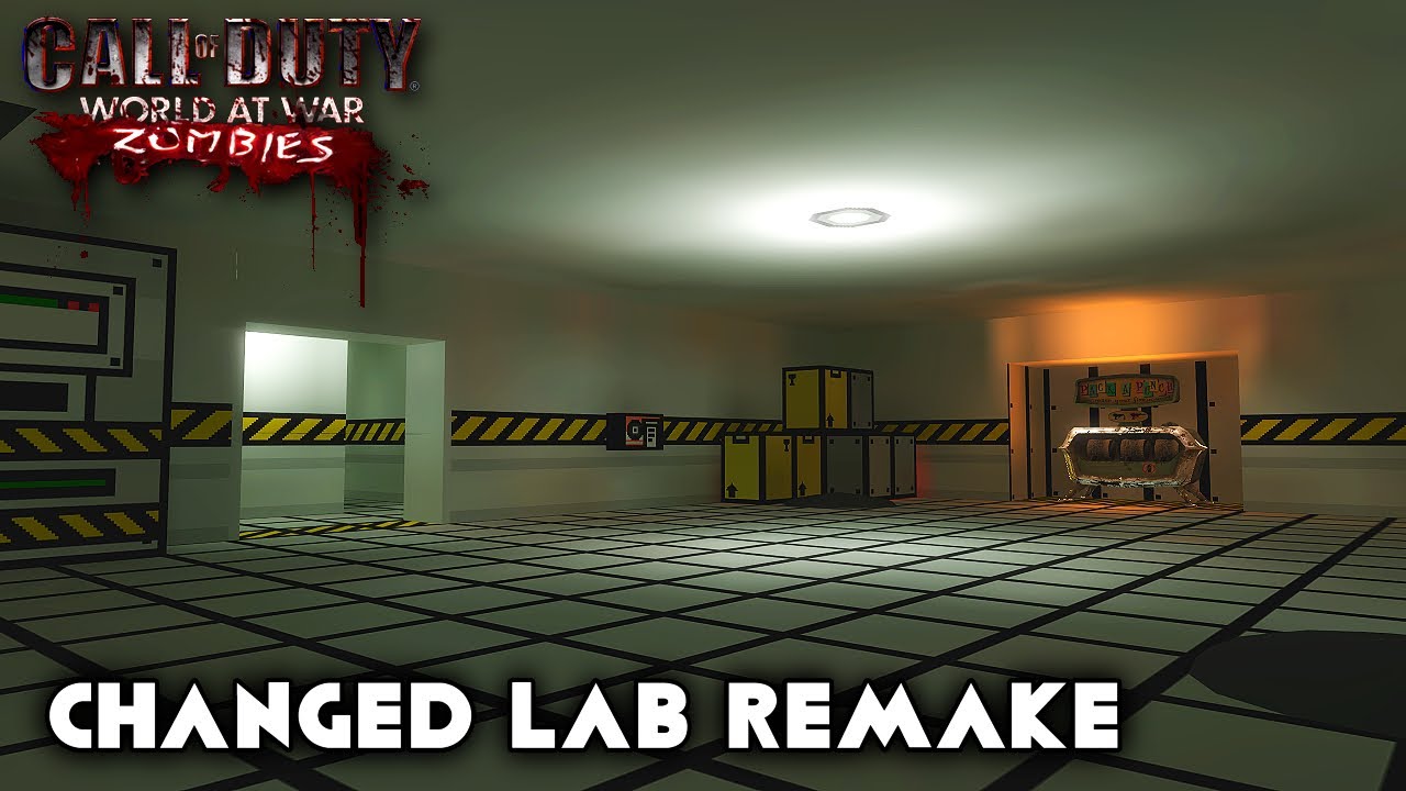 WaW Custom Zombies Changed Lab Remake - YouTube