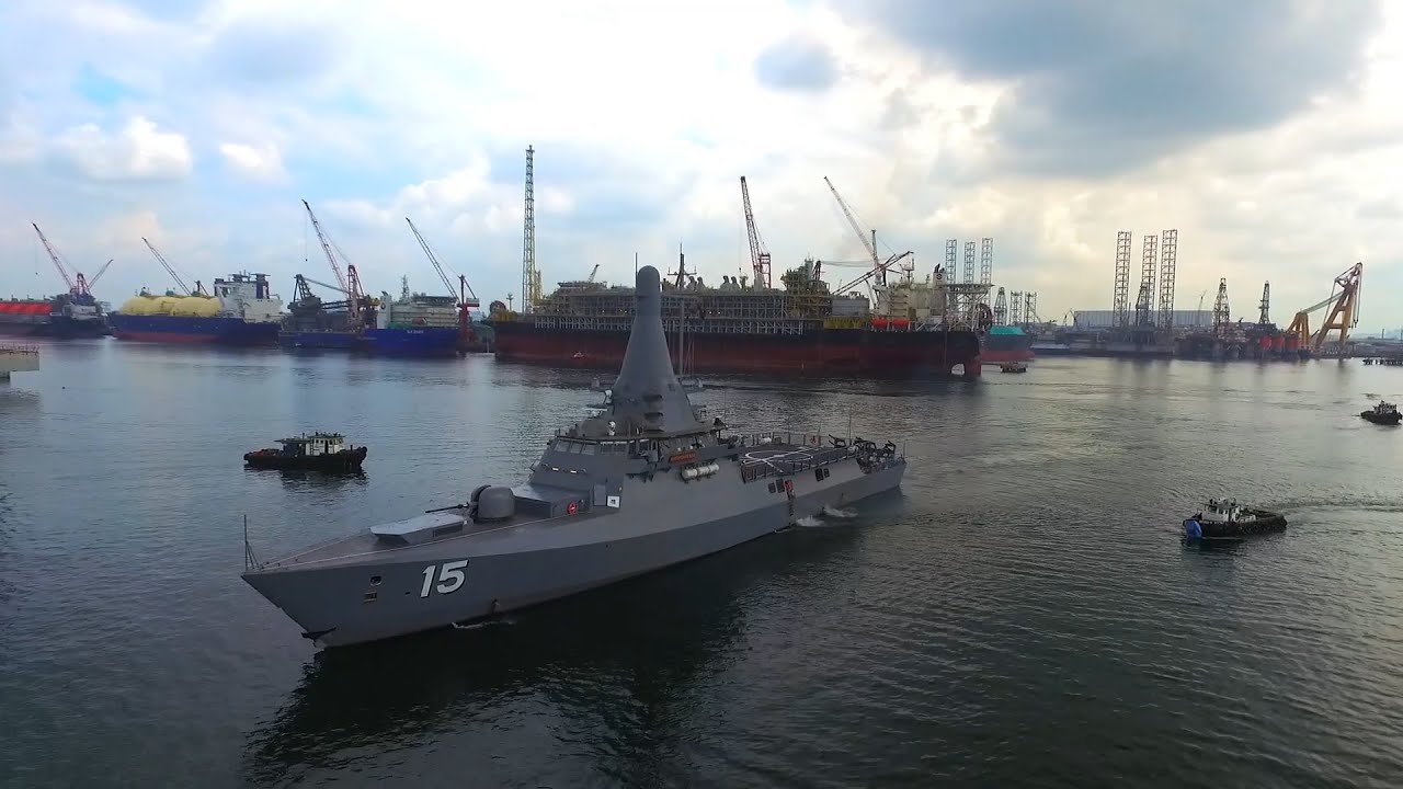 RSN Littoral Mission Vessel - YouTube