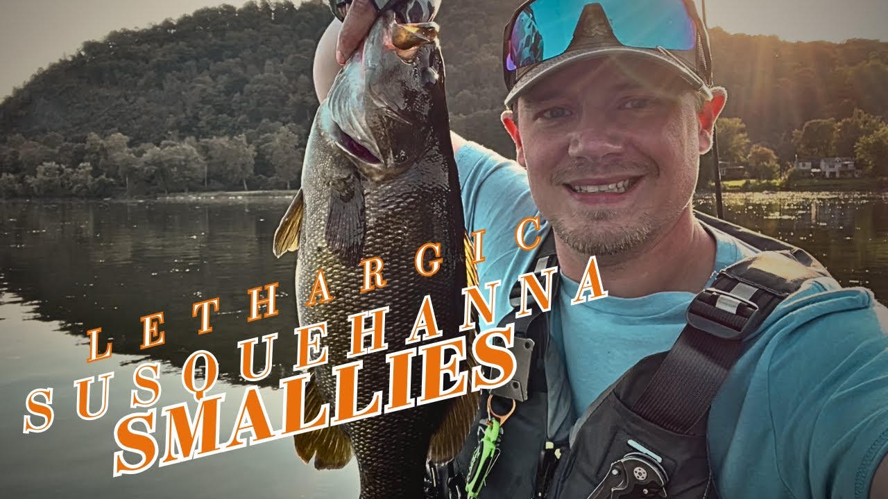 Tips on Catching Lethargic & Finicky Fish (Susquehanna River) - YouTube