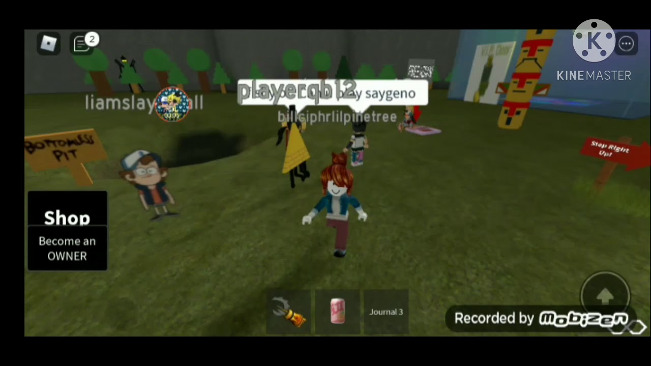 Bill cipher plays Roblox (Gravity falls) - YouTube