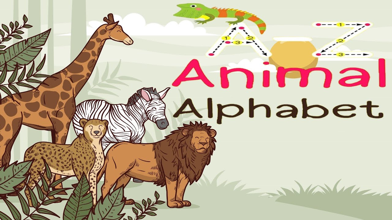 ABC Animals Song 2 for Kids | Alphabet Animals | Learn animals, phonics ...