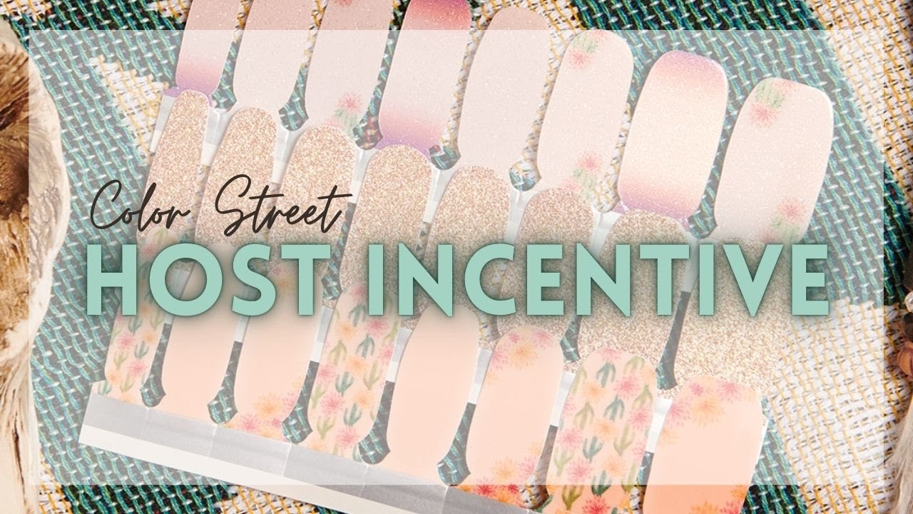 Color Street | August Host Incentive 2021 - YouTube