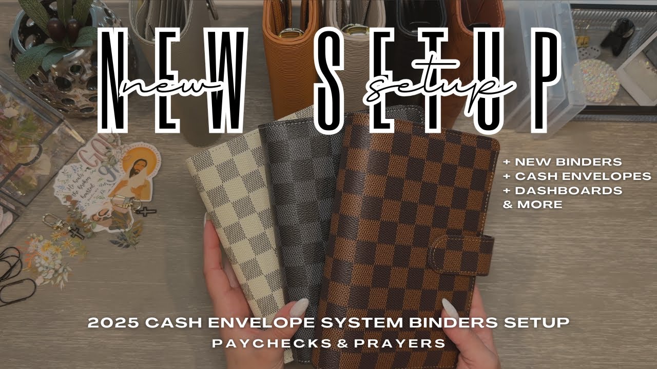 Setting up my new Binders & Envelopes for the Year | Cash Envelope ...