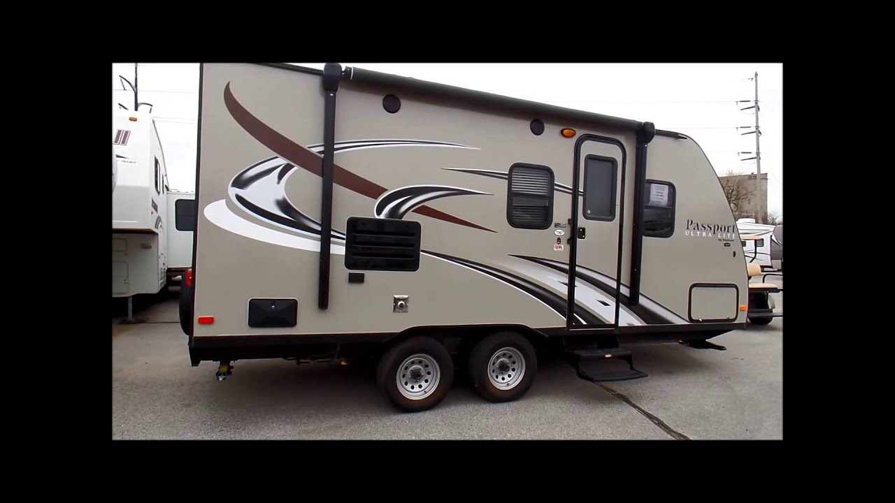 2015 KEYSTONE PASSPORT 199ML TRAVEL TRAILER--SOLD - YouTube