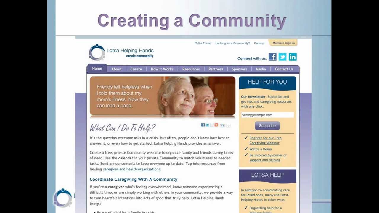 Creating a Community - YouTube