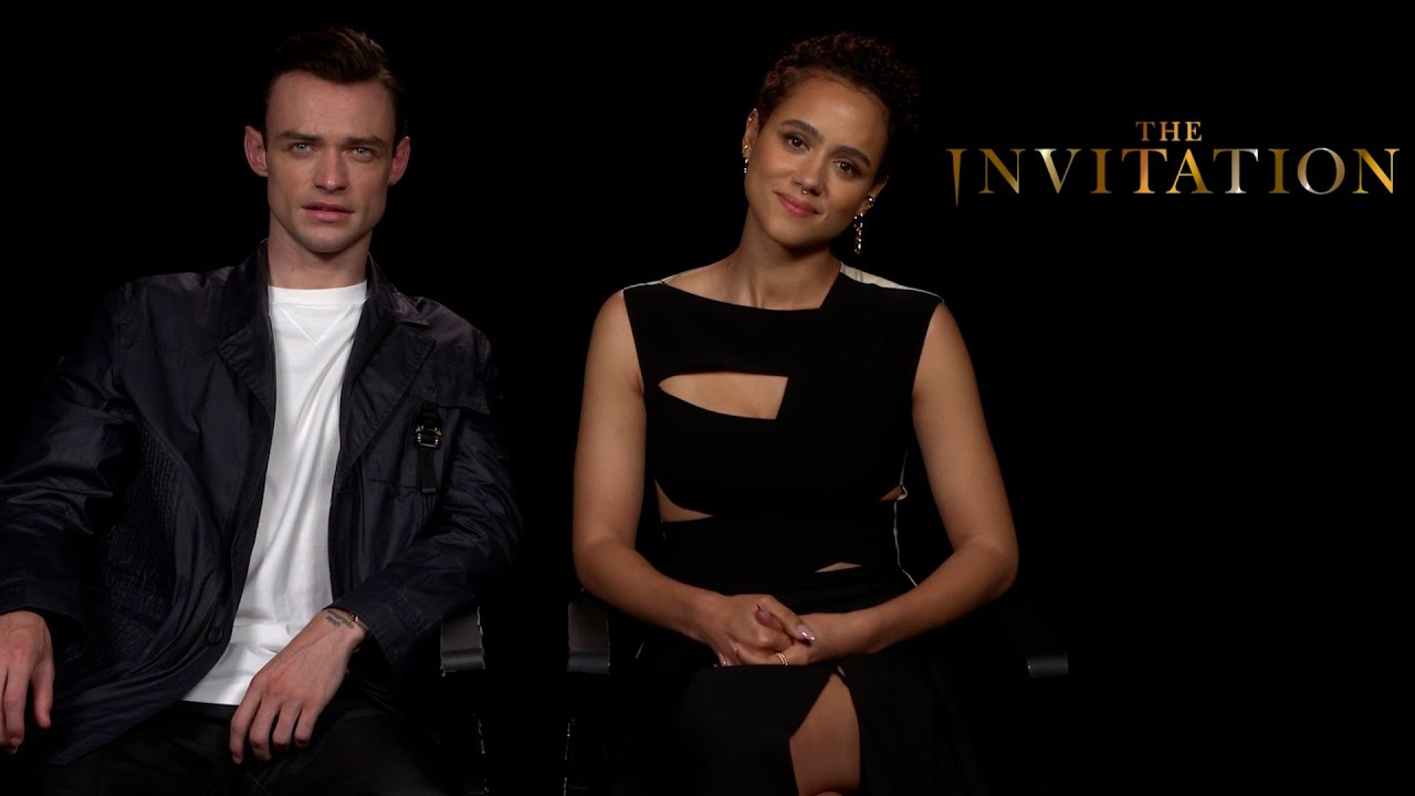 THE INVITATION: Backstage with Nathalie Emmanuel & Thomas Doherty - YouTube