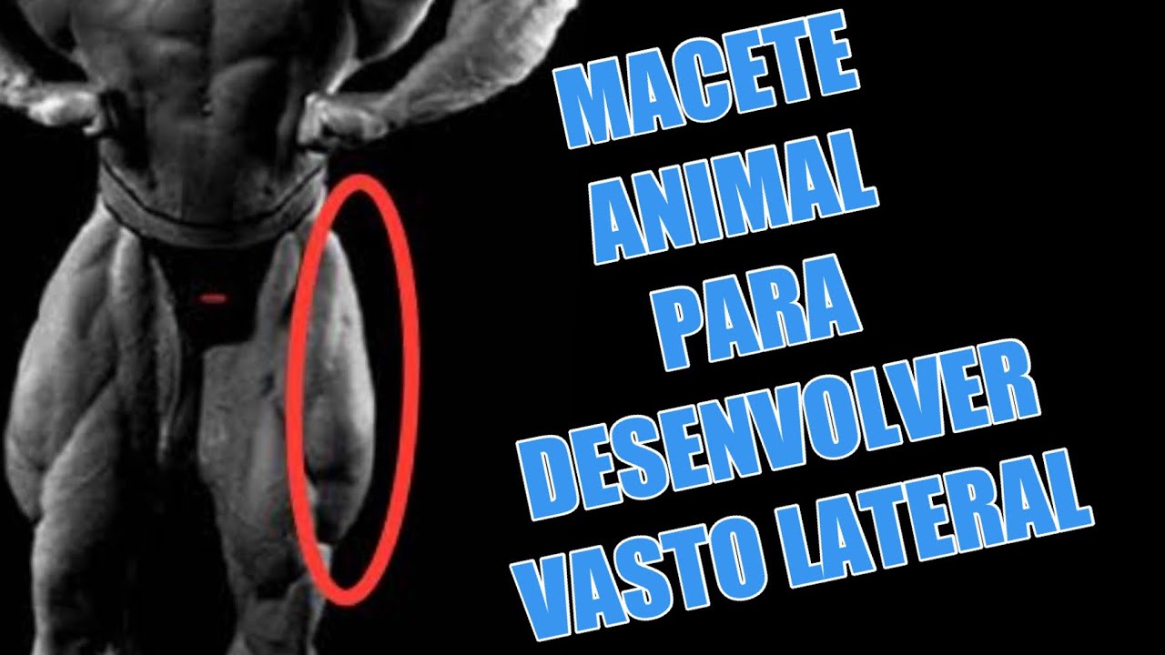 Macete para desenvolver vasto lateral - YouTube
