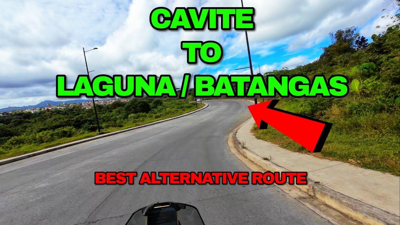 I FOUND THE BEST ALTERNATIVE ROUTE TO LAGUNA FROM CAVITE | mas safe ...