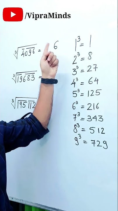 Cube root trick | 3 sec. trick to calculate cube root - YouTube