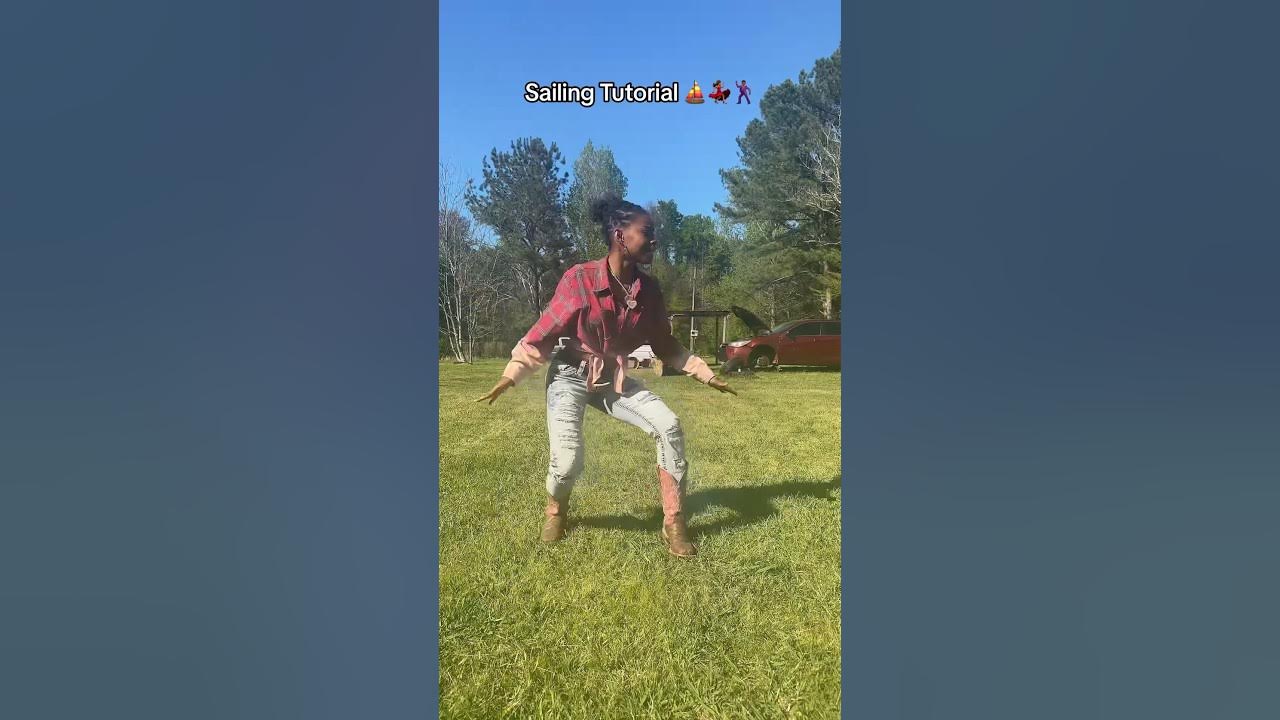 Trailride Sailing Tutorial #linedance - YouTube