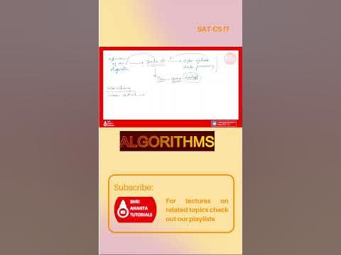 Algorithm : Complexity, Time-space trade off #shorts #computerengineering #datastructures - YouTube