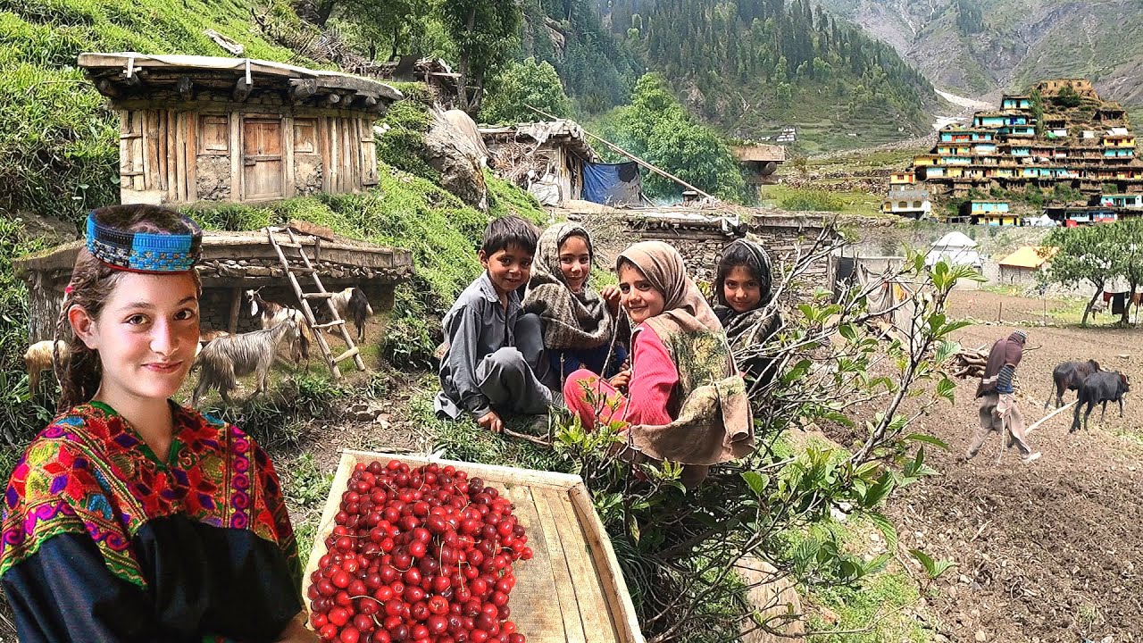 Unseen Pakistani Village Life at Top of Coldest Mountain | Ancient ...