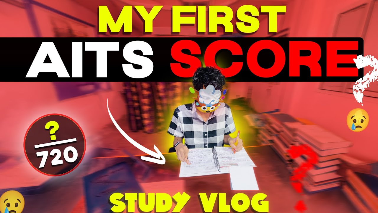 AITS ~ 1 RESULT😇 | Study Vlog 📚 | Test Score ⁉️ - YouTube