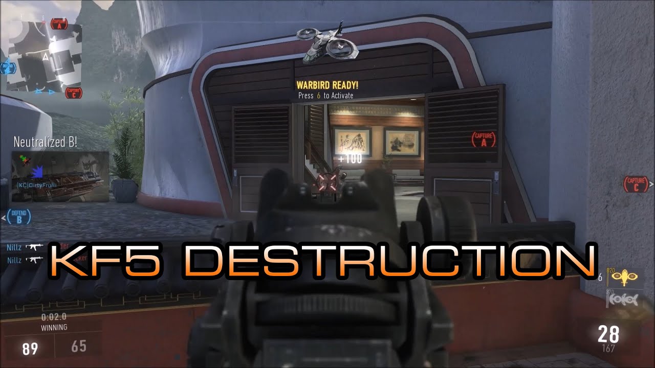 COD:AW 52-7 KF5 DESTRUCTION - YouTube