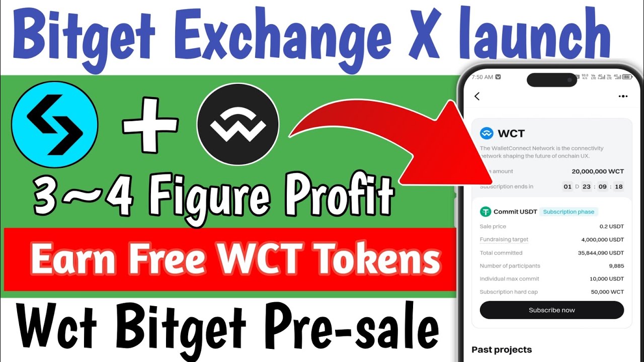 Bitget Exchange $Wct Launch X Bitget $WCT Pre-sale|$WCT Token Price prediction| Bitget $WCT ...