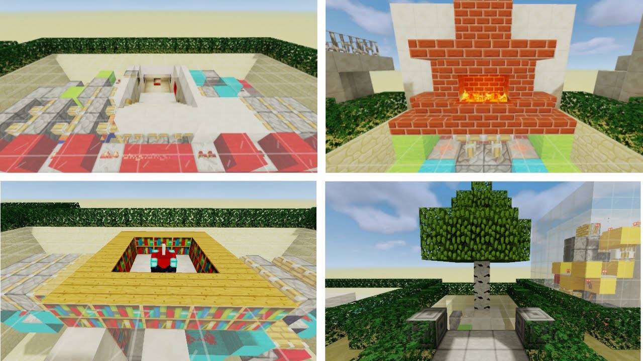 TOP 10 REDSTONE HIDDEN ENTRANCE IN MINECRAFT BE - YouTube
