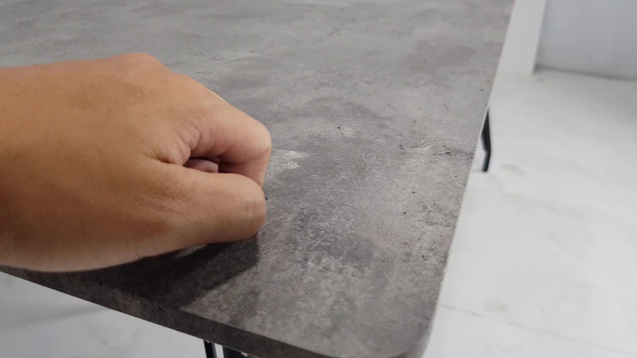 imitate stone dining set - YouTube