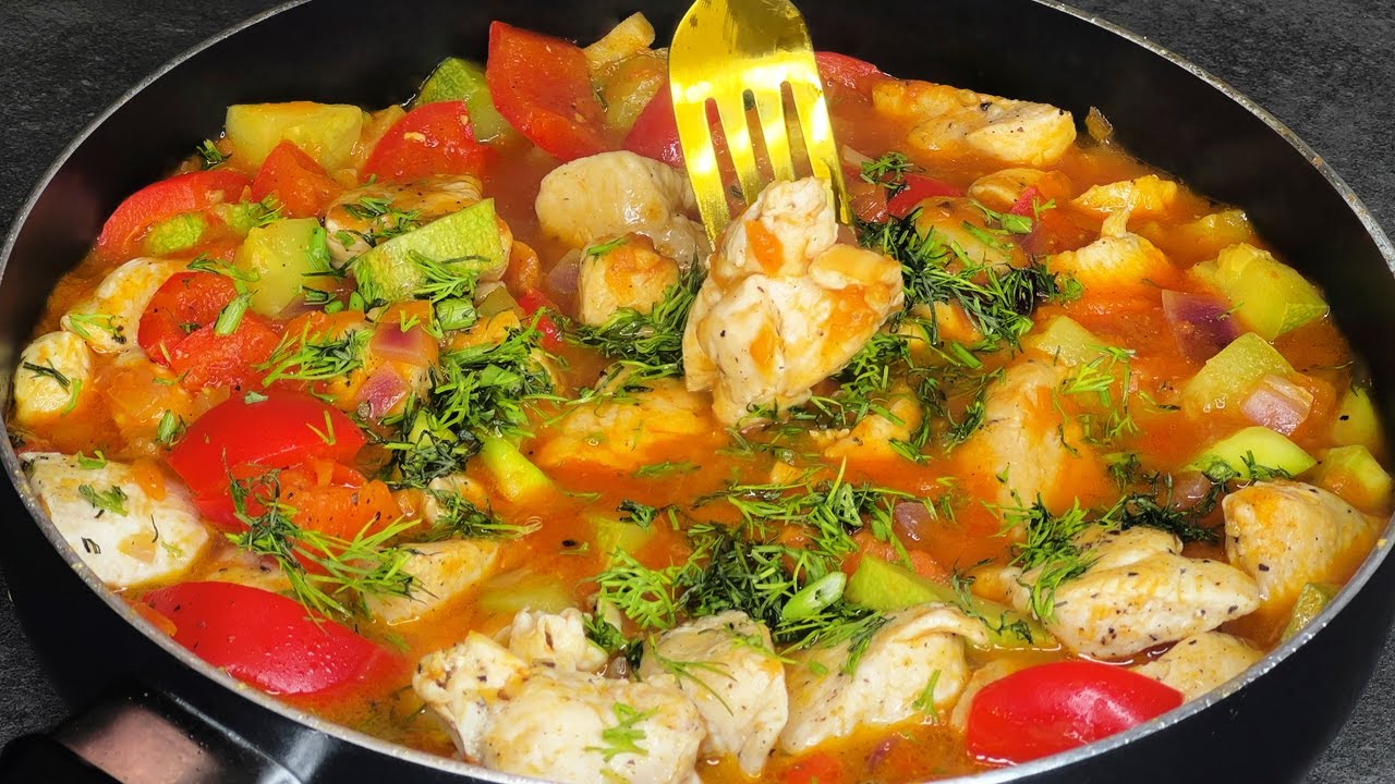 Cook the best chicken fillet and vegetable stew in your life! You'll ...