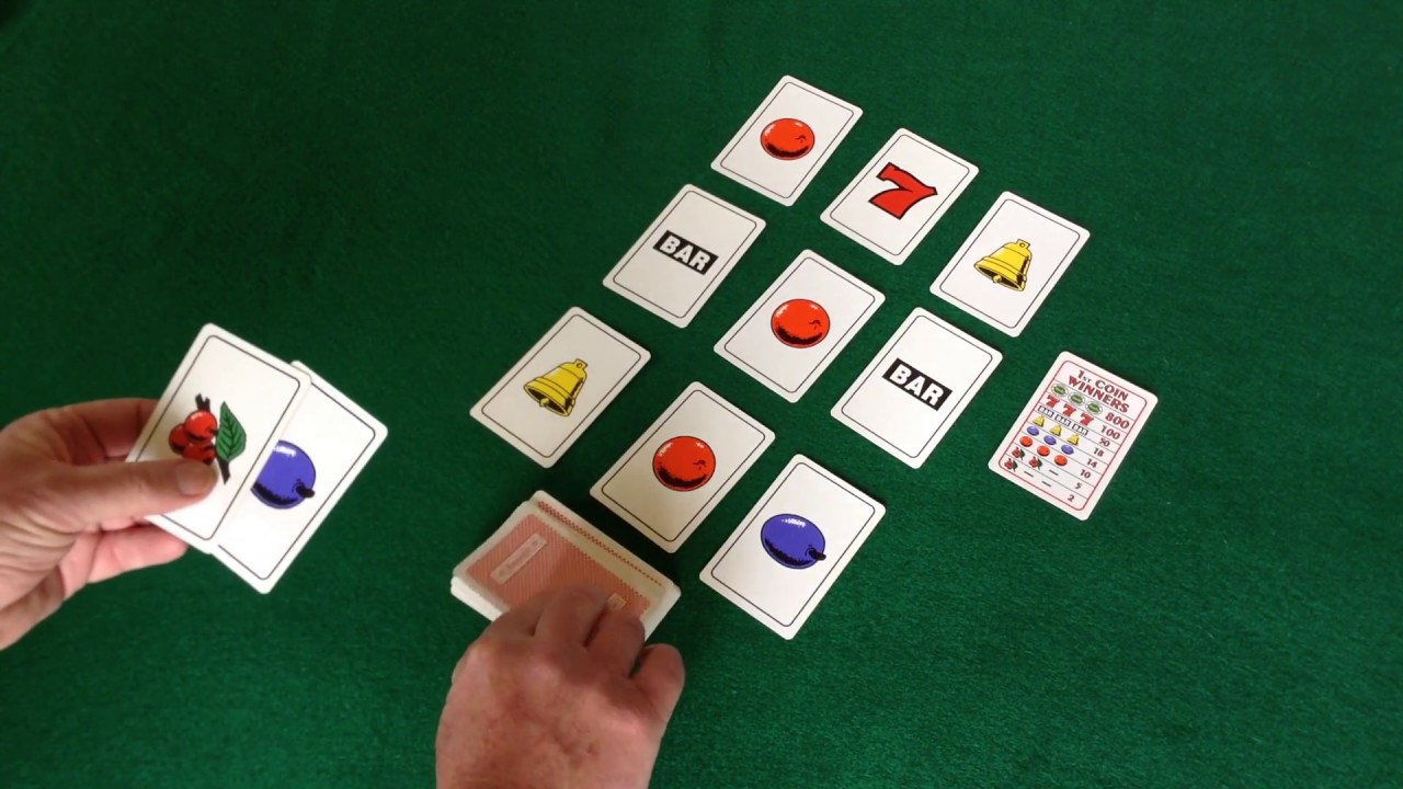 Bandit Slot Machine Card Game - YouTube