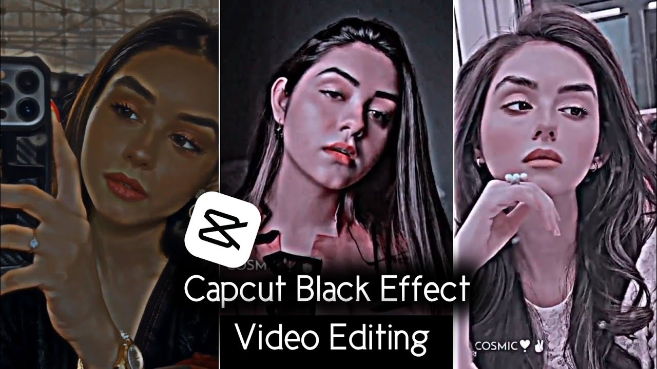 Capcut Black Effect Video Editing || TikTok New Trending Black Effect ...