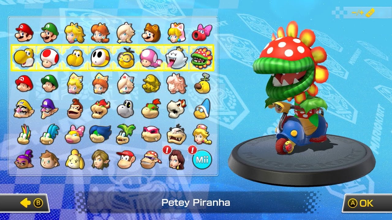 One Race With Every Character (MK8DX) | Part 2 - YouTube