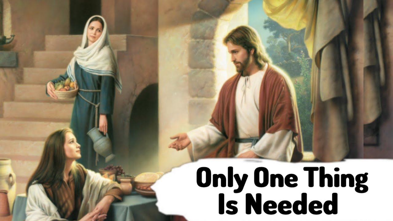Only One Thing Is Needed - Ptr. Verna Pacyaya - YouTube