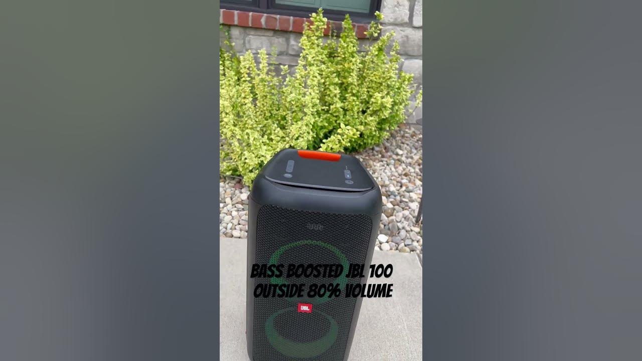 Bass boosted Jbl 100 Outside 80% volume #foryou #viral #goneviral # ...