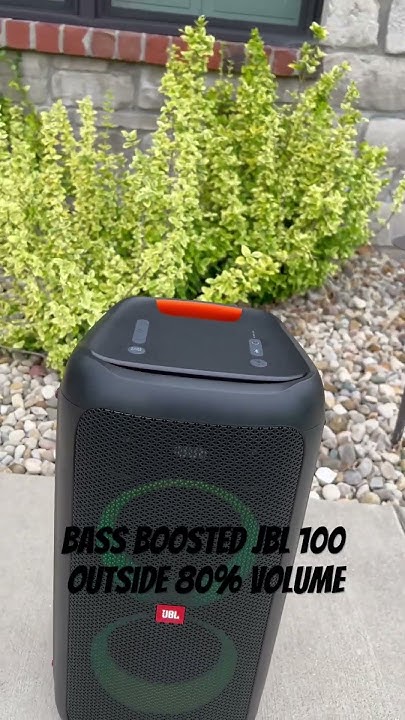 Bass boosted Jbl 100 Outside 80% volume #foryou #viral #goneviral # ...