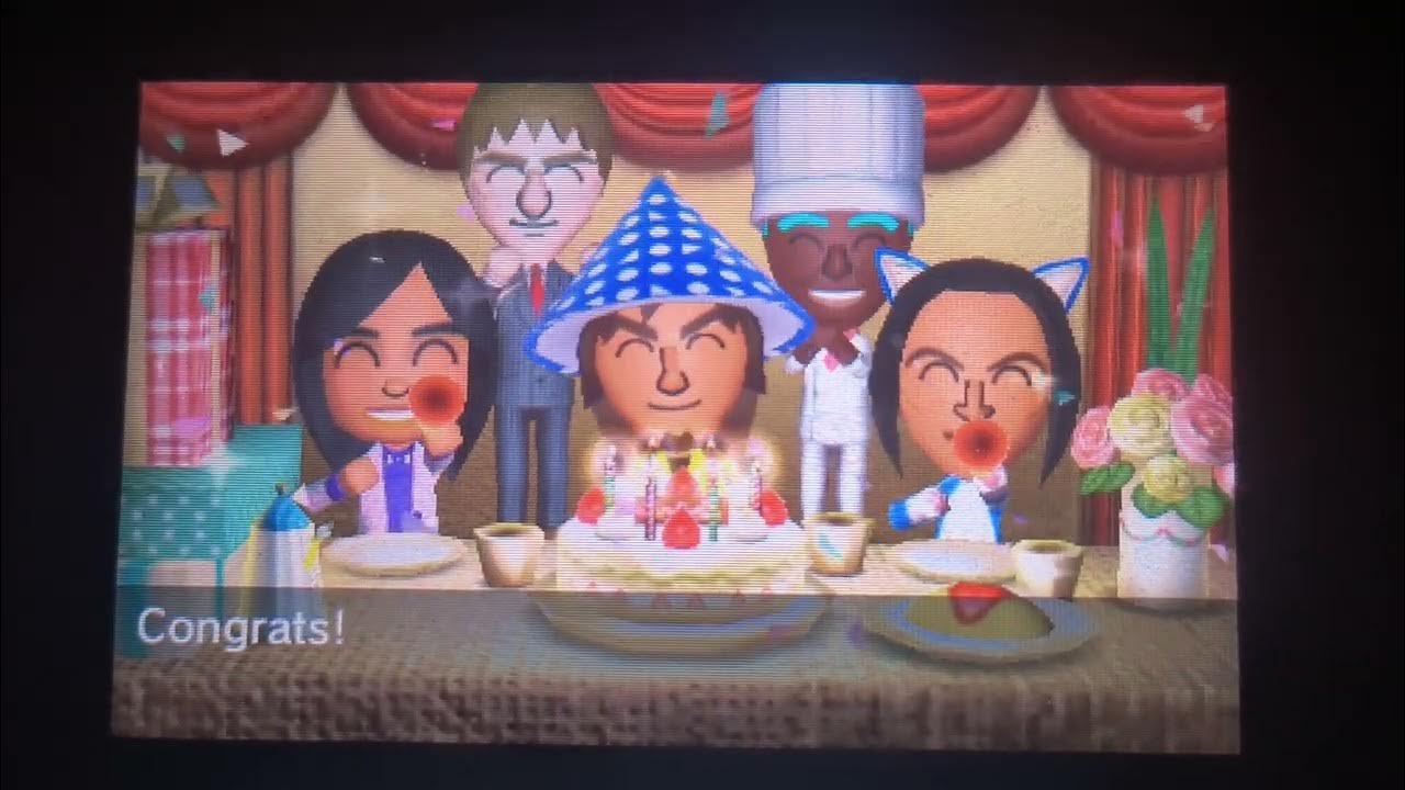 Tomodachi Life - Mii News - Yuya Turns 33 - YouTube