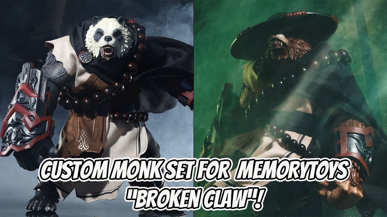 【Wearing tutorial】Maxbird Custom monk set for MEMORYTOYS “Broken Claw ...