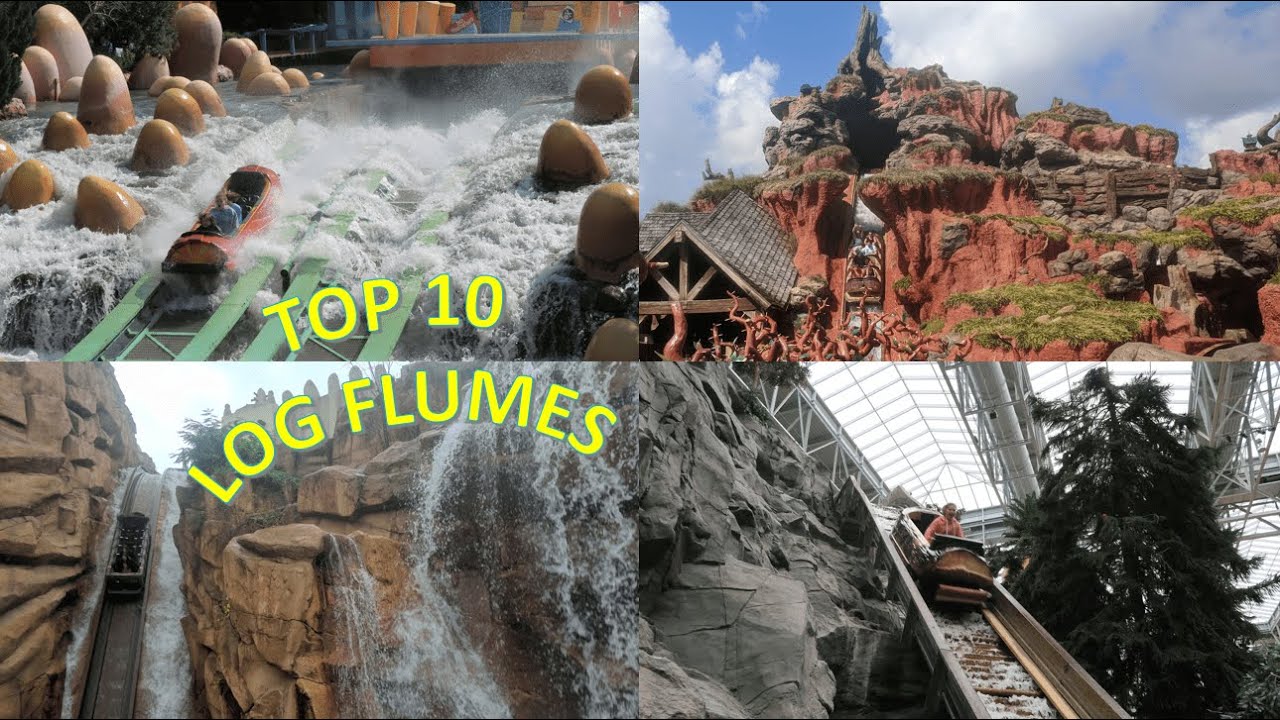 Top Log Flumes in the World - YouTube