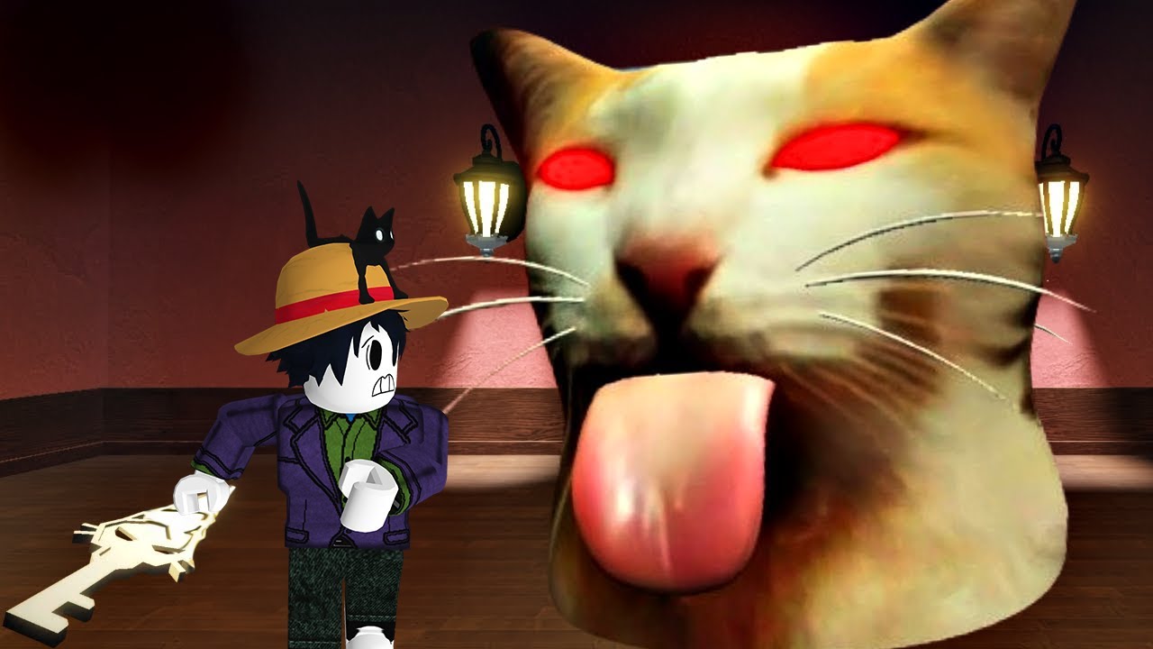 KUCING KEPALE BESAR CUBE TANGKAP JOKER(ESCAPE BLEH CAT!)ROBLOXMALAYSIA ...