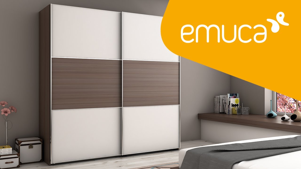 How to mount the Space+ sliding system for sliding doors – Emuca - YouTube