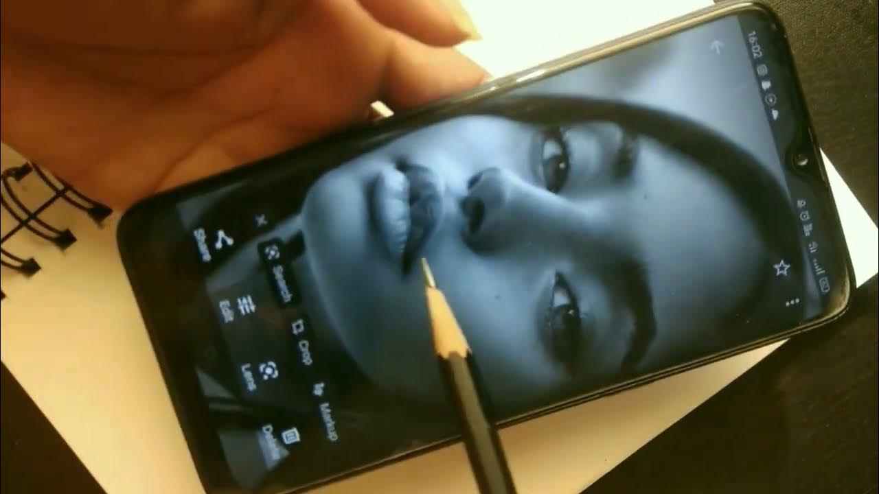 face sketch without grid|ग्रिड के बिना कैसे स्केच बनाए|no measurement|easy and simple step by ...