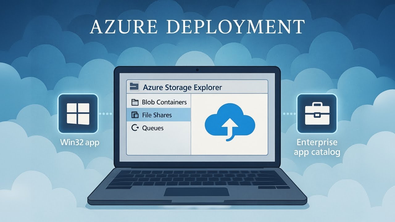 Deploy Azure Storage Explorer Using Microsoft Intune - YouTube