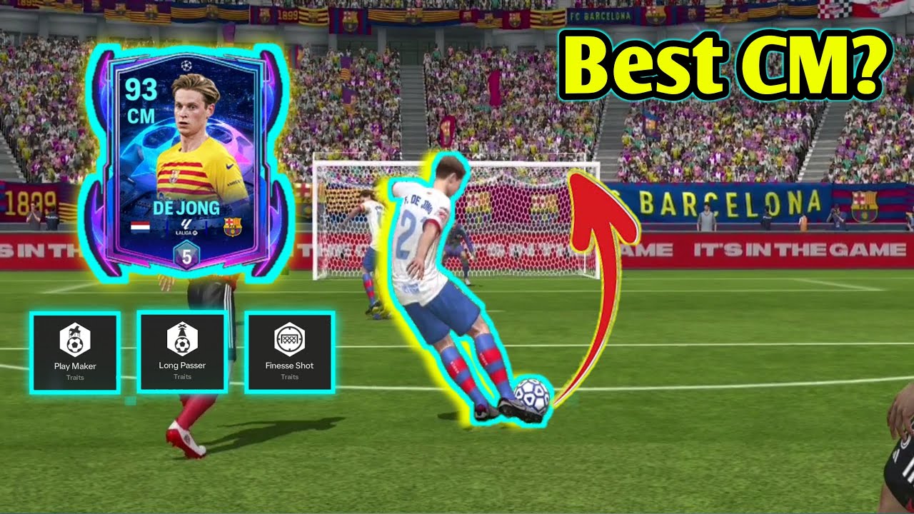 DE JONG REVIEW | BEST CM? | FC MOBILE #fcmobile #dejong - YouTube
