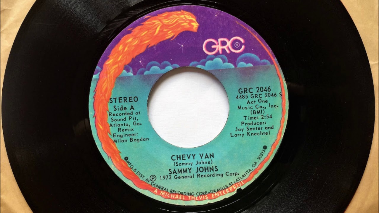 Chevy Van , Sammy Johns , 1975 - YouTube